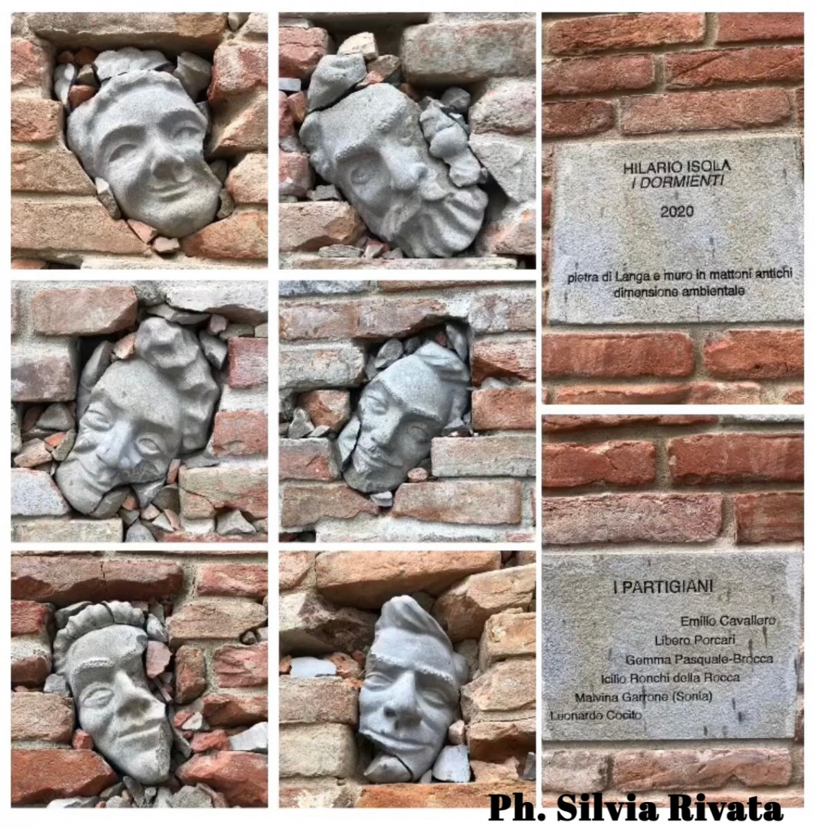 L’arte che trasforma: Il muro de “I dormienti” di Guarene - 1000miglia